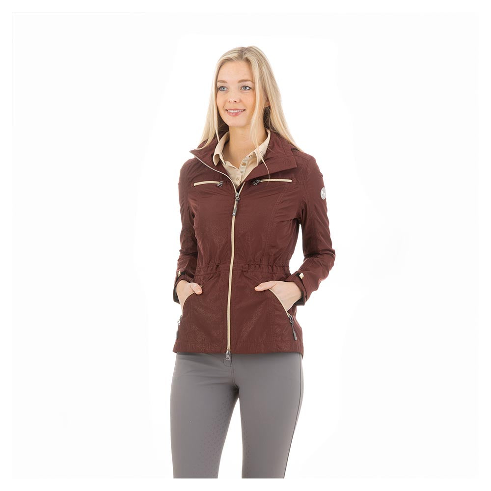 Anky Rum Raisin with glitter sheen technical jacket – Matchy Dressage