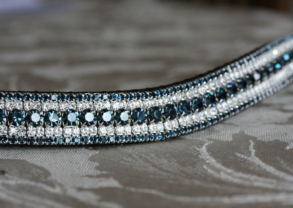Equiture Montana and clear megabling curve browband – Matchy Dressage
